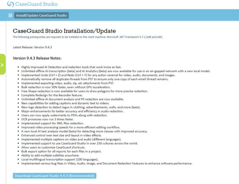 CaseGuard | How to: Install CaseGuard Studio on Your Device