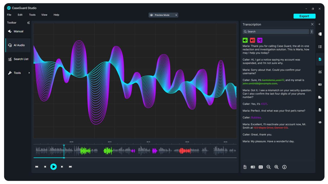 Best AI Audio Redaction Software