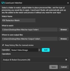 Using the Watcher Feature in CaseGuard, A Quick Guide